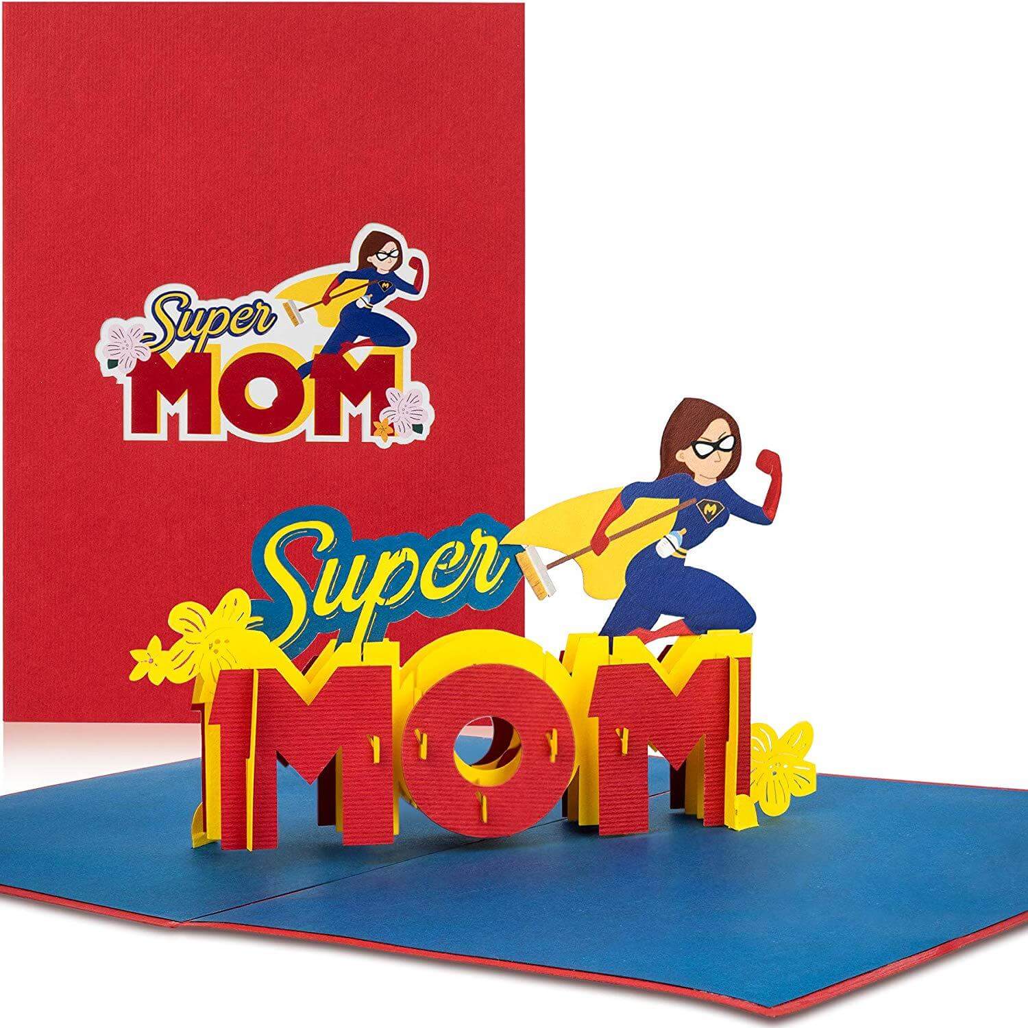 Carte pop-up Super Mom | papercrush